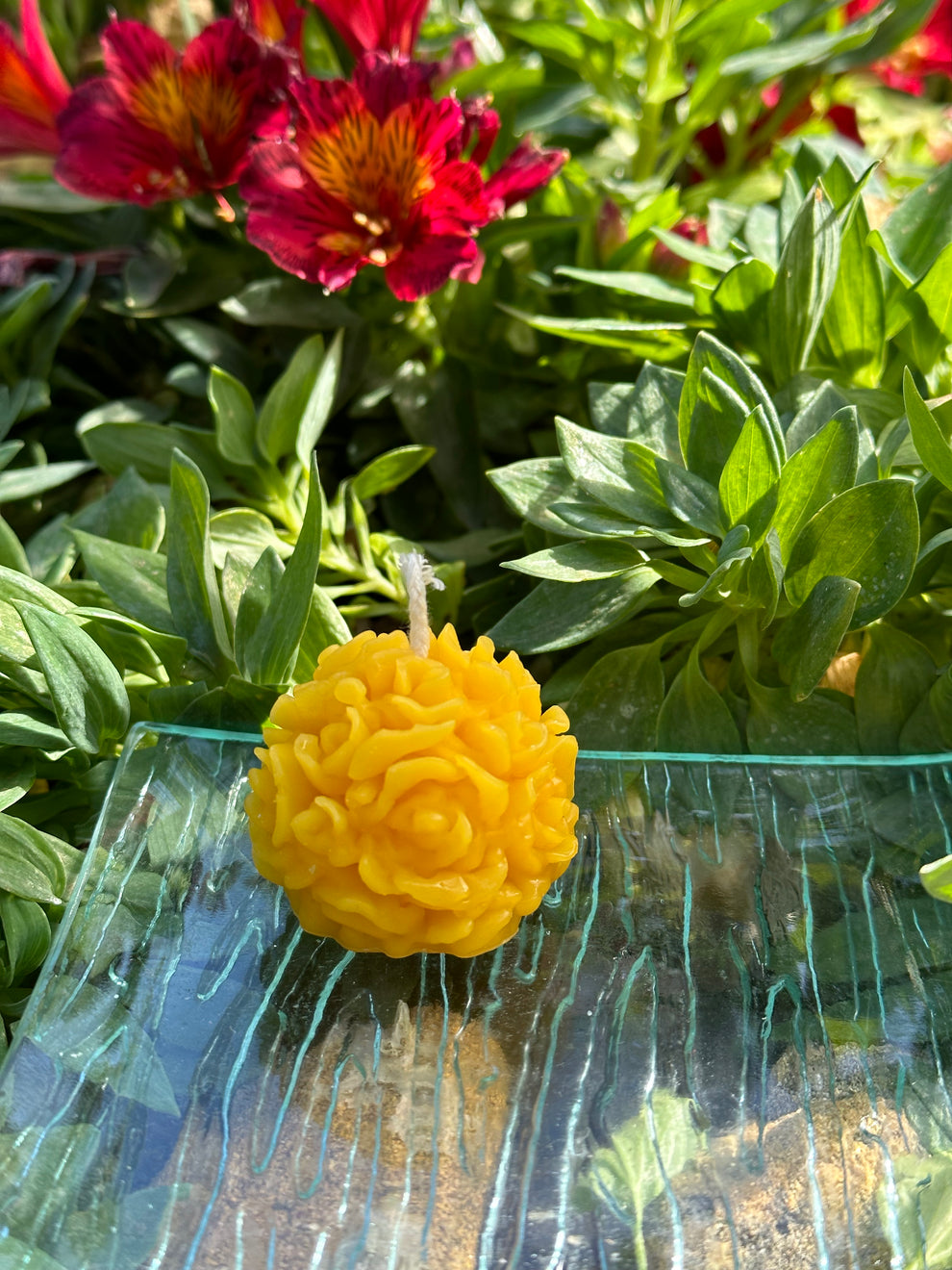 Candle Small Rose ball – The Little Hive